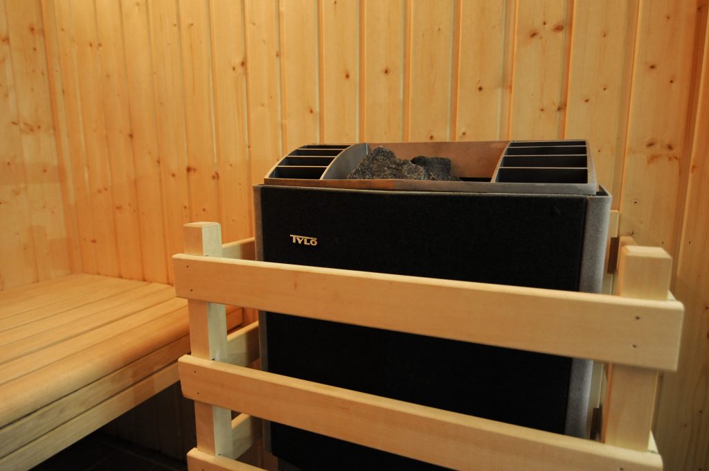 Photos of sauna and spa installation at Barnstaple leisure centre ...