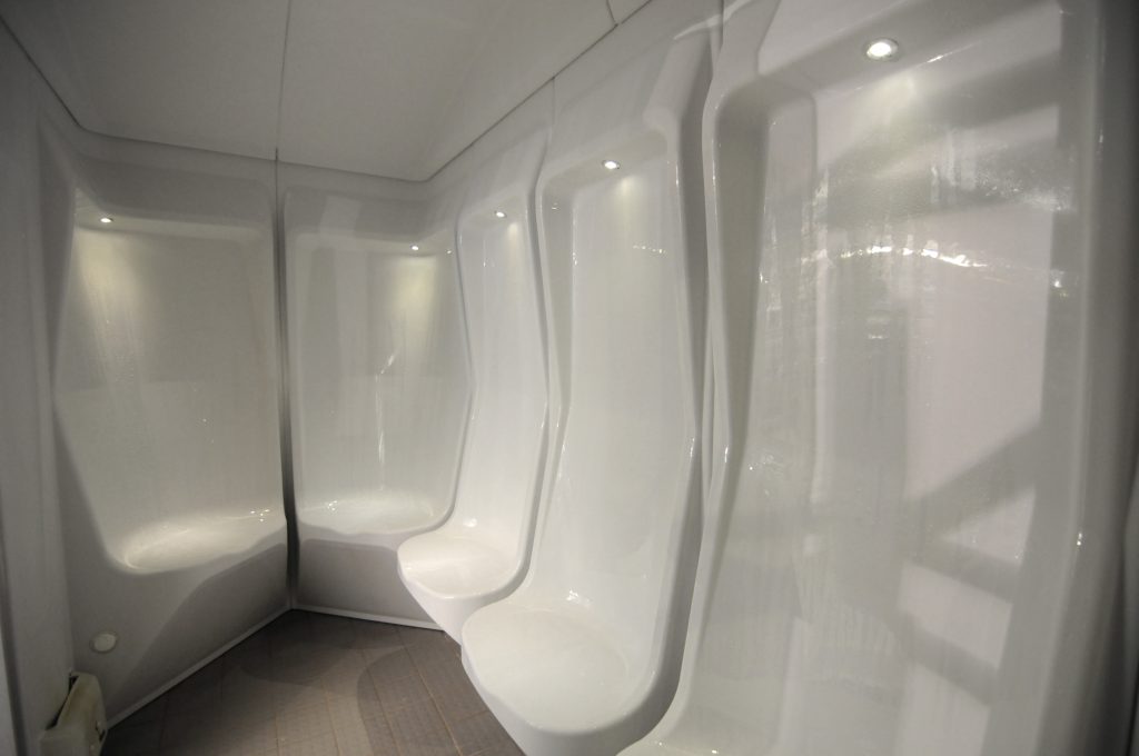 Photos of sauna and spa installation at Barnstaple leisure centre ...