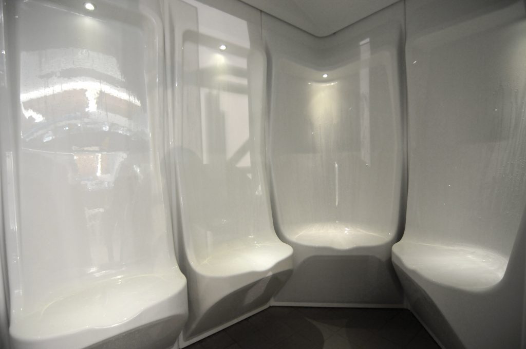 Photos of sauna and spa installation at Barnstaple leisure centre ...